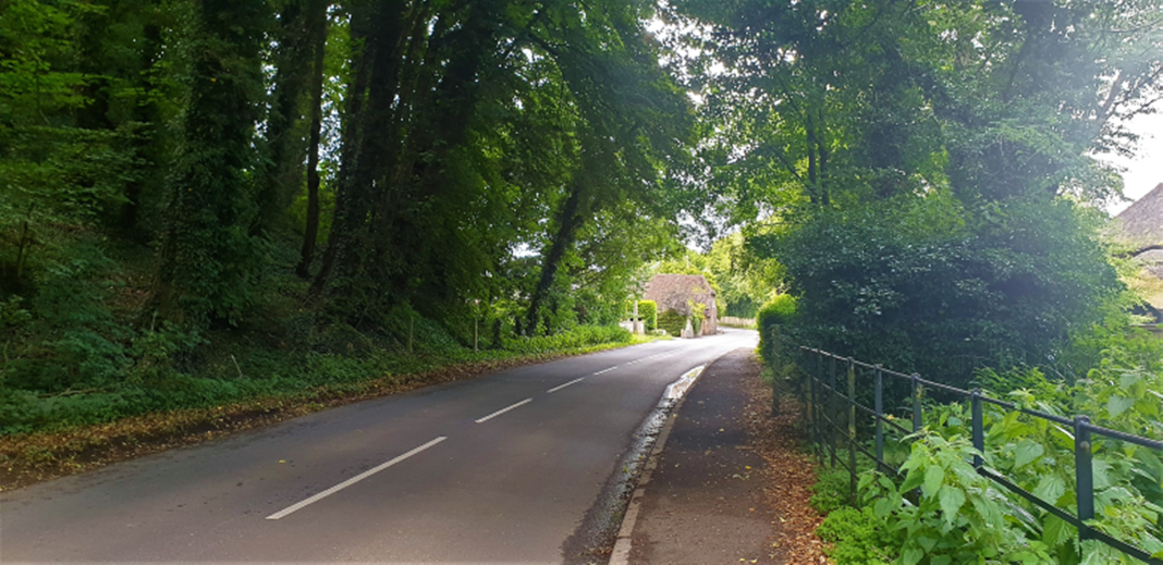 Section of Meon Valley Railway Line - Giles Wheeler Bennett